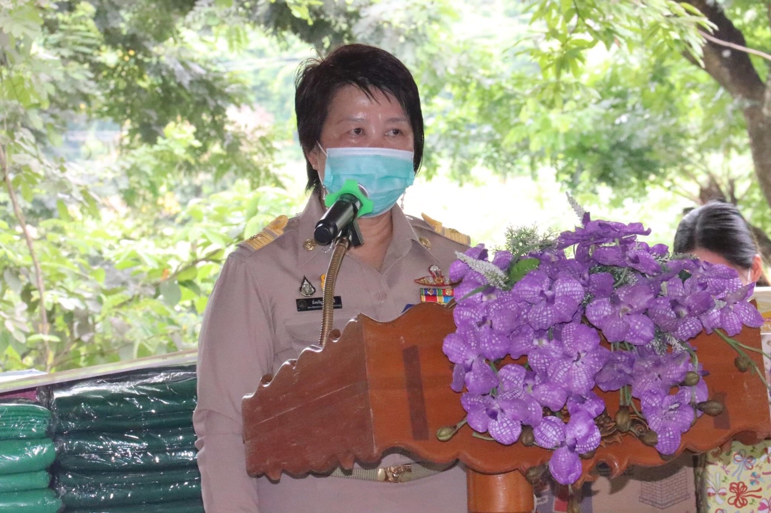 จัดกิจกรรมโครงการน้ำพระทัยพระราชทานส่วนภูมิภาคสมาคมสภาสังคมสงเคราะห์ฯ
