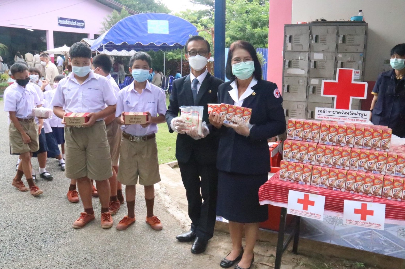 จัดกิจกรรมโครงการน้ำพระทัยพระราชทานส่วนภูมิภาคสมาคมสภาสังคมสงเคราะห์ฯ